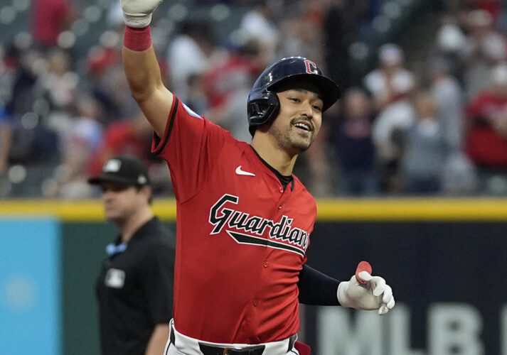 Guardians’ Kwan returns from IR, hits homer in first at-bat | News ...